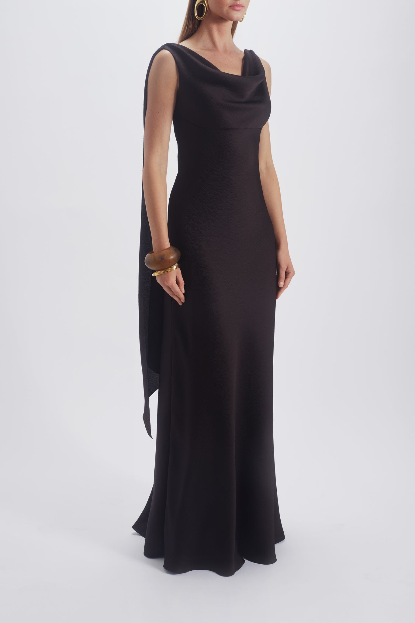 Bias Cut Streamer Dress – Amsale